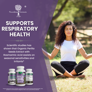 Pure Perilla Seed Extract 11%+ Rosmarinic Acid | Nourishing Nutrients ...