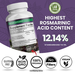 Pure Perilla Seed Extract 11%+ Rosmarinic Acid | Nourishing Nutrients ...